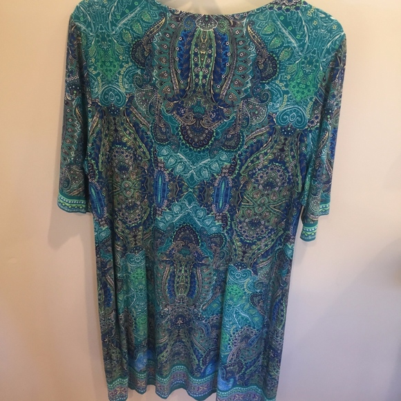 Studio One | Dresses | Studio One Patterned Dress | Poshmark